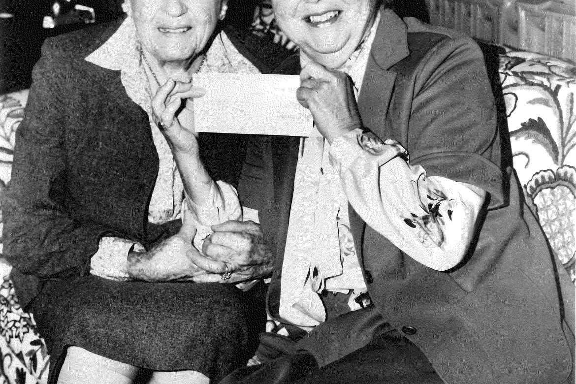 Photo | Mimi Perloff and Blanche Witherspoon | UCLA