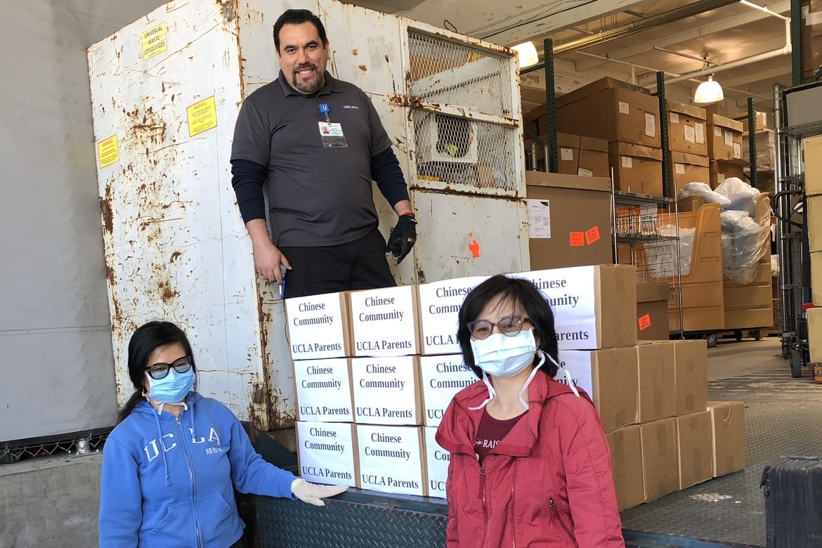 Photo | Donated masks | UCLA