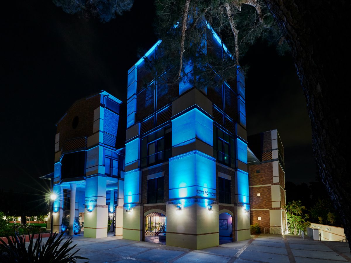 UCLA ‘Lights It Blue’ to show appreciation for those protecting our ...