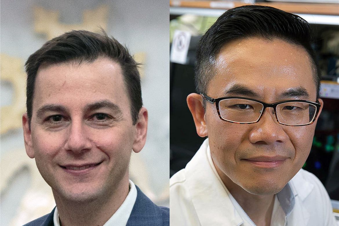 Photo | Dr. Vatche Agopian and Hsian-Rong Tseng | UCLA