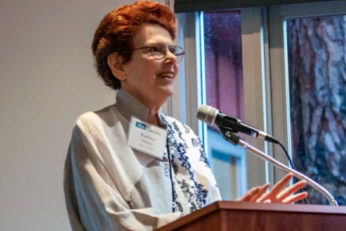 Former dean of public affairs honored during women’s conference in ...