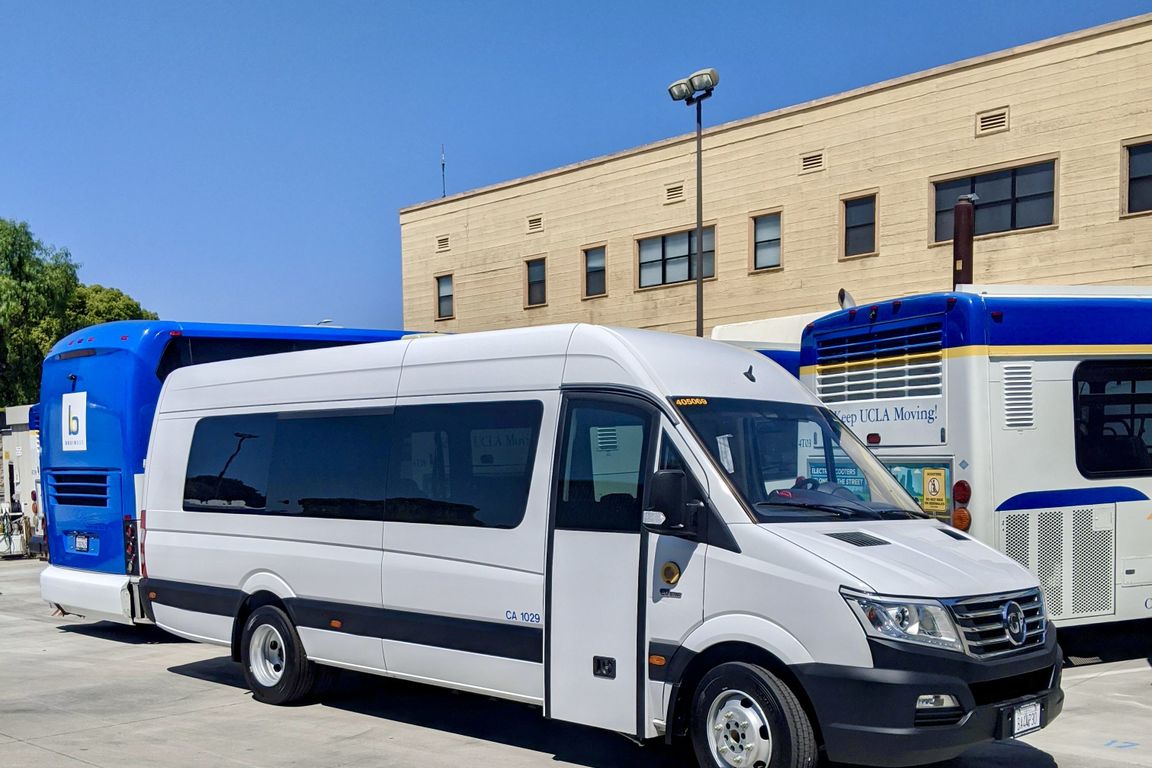 New electric shuttles serve patients and planet | UCLA
