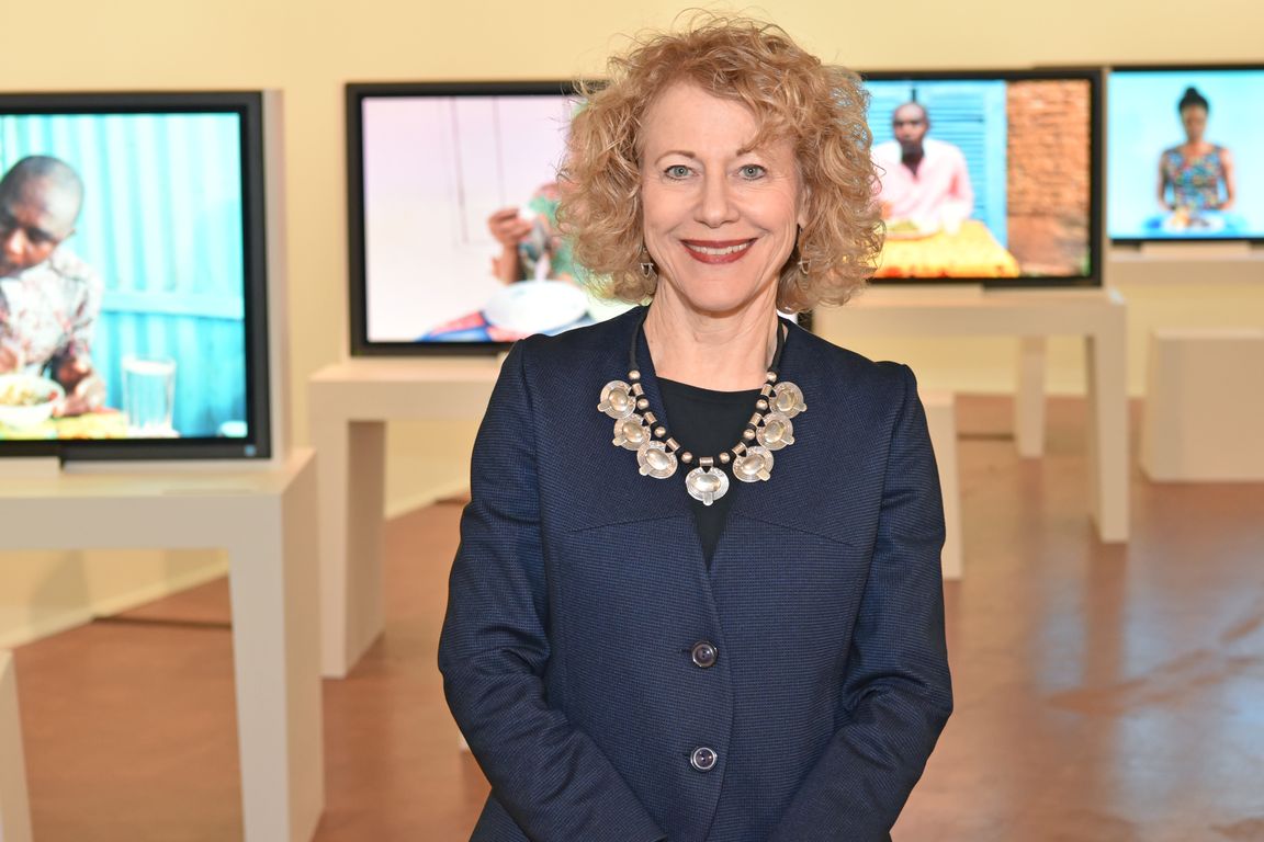 Marla Berns, the Shirley & Ralph Shapiro Director of the Fowler Museum ...