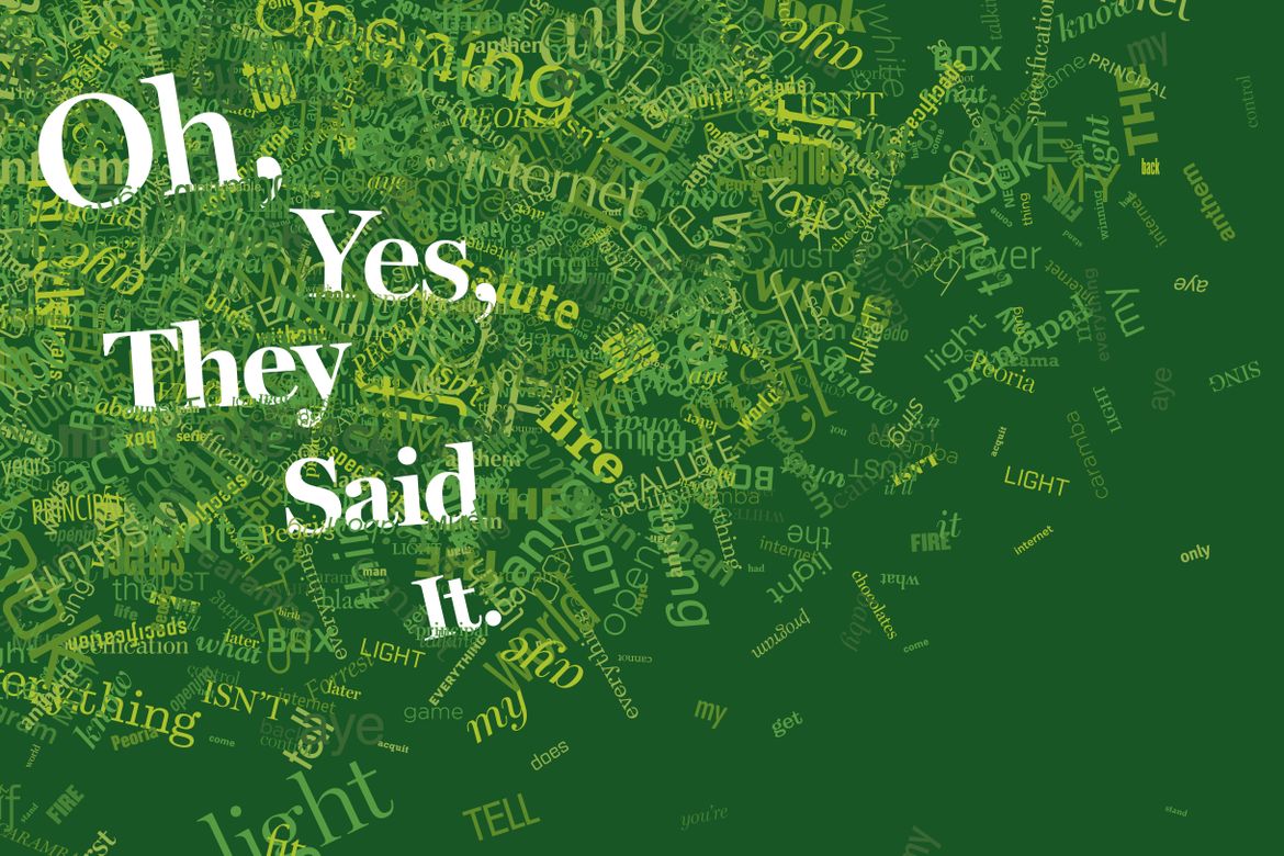 Oh, Yes, They Said It | UCLA