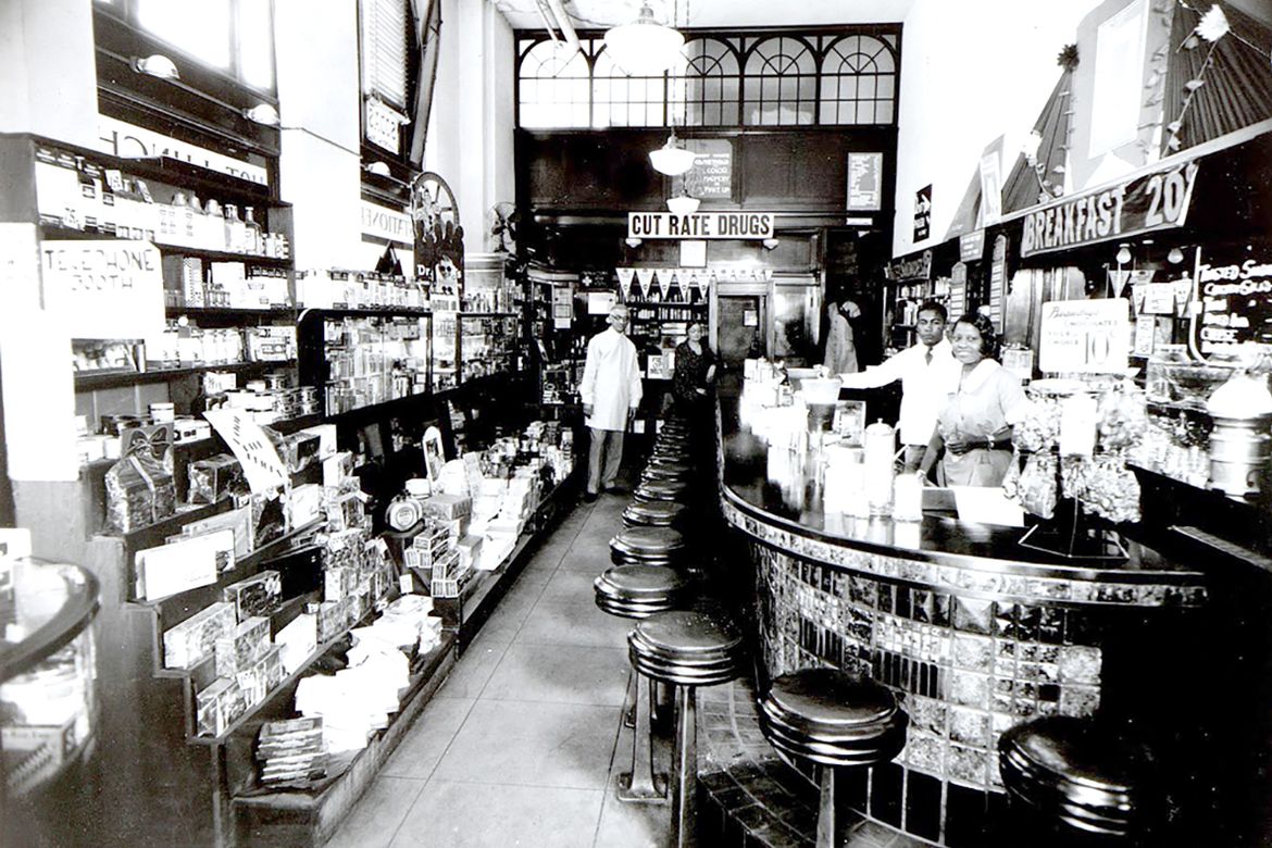 Photo | Albert Baumann’s pharmacy | UCLA