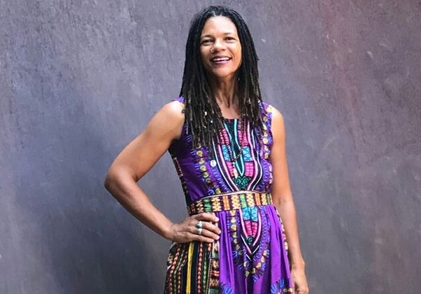 Visual artist and UCLA Arts staff member Verlena Johnson paints love ...