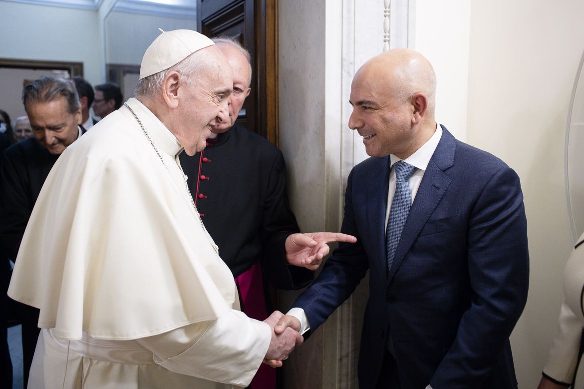 Dr. Eric Esrailian honored at Vatican by Pope Francis | UCLA