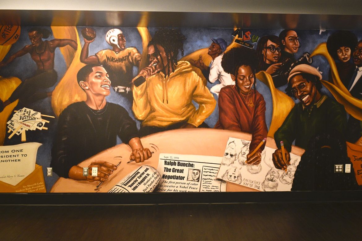 Photo | BBRC mural | UCLA