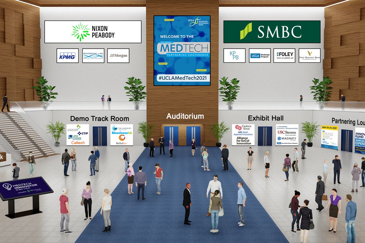 Photo | Virtual conference lobby | UCLA