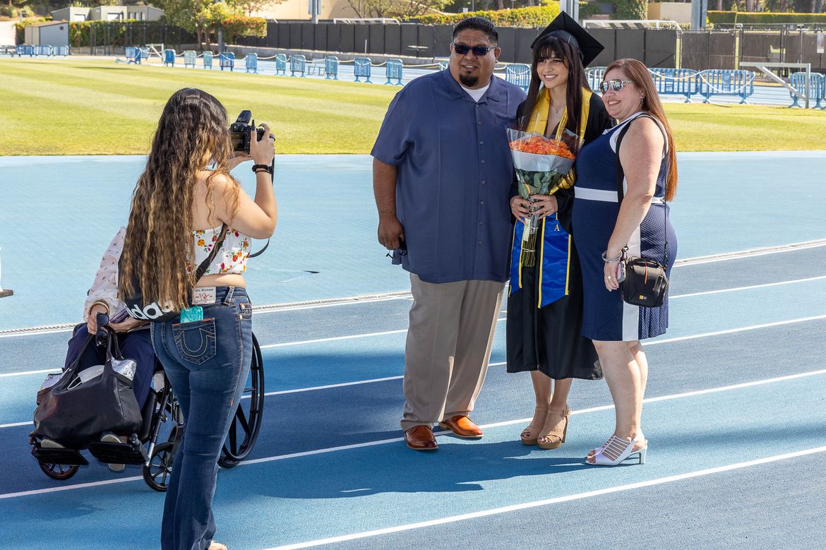 Photo | UCLA Commencement 2021- family and photographer | UCLA