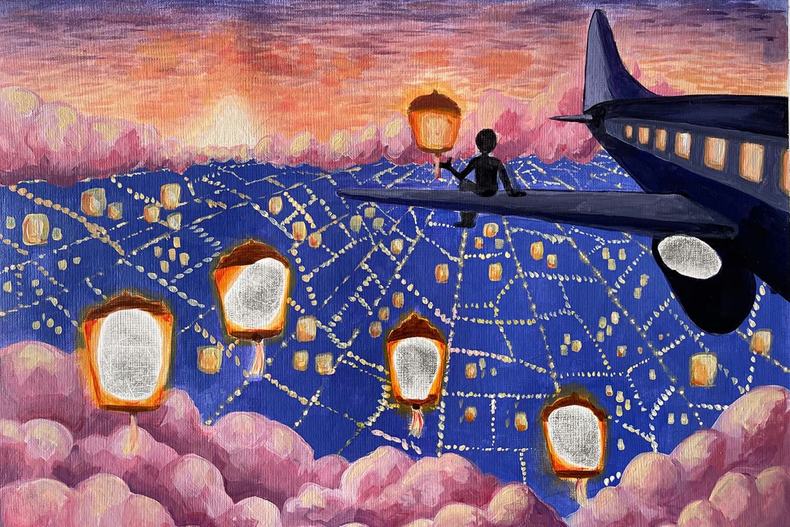Volunteers Create Paintings for COVID Victims’ Families | UCLA