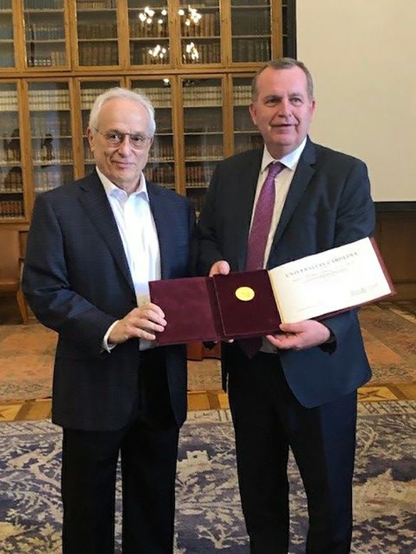 Photo | Dr. Tomas Ganz and Tomáš Zima | UCLA