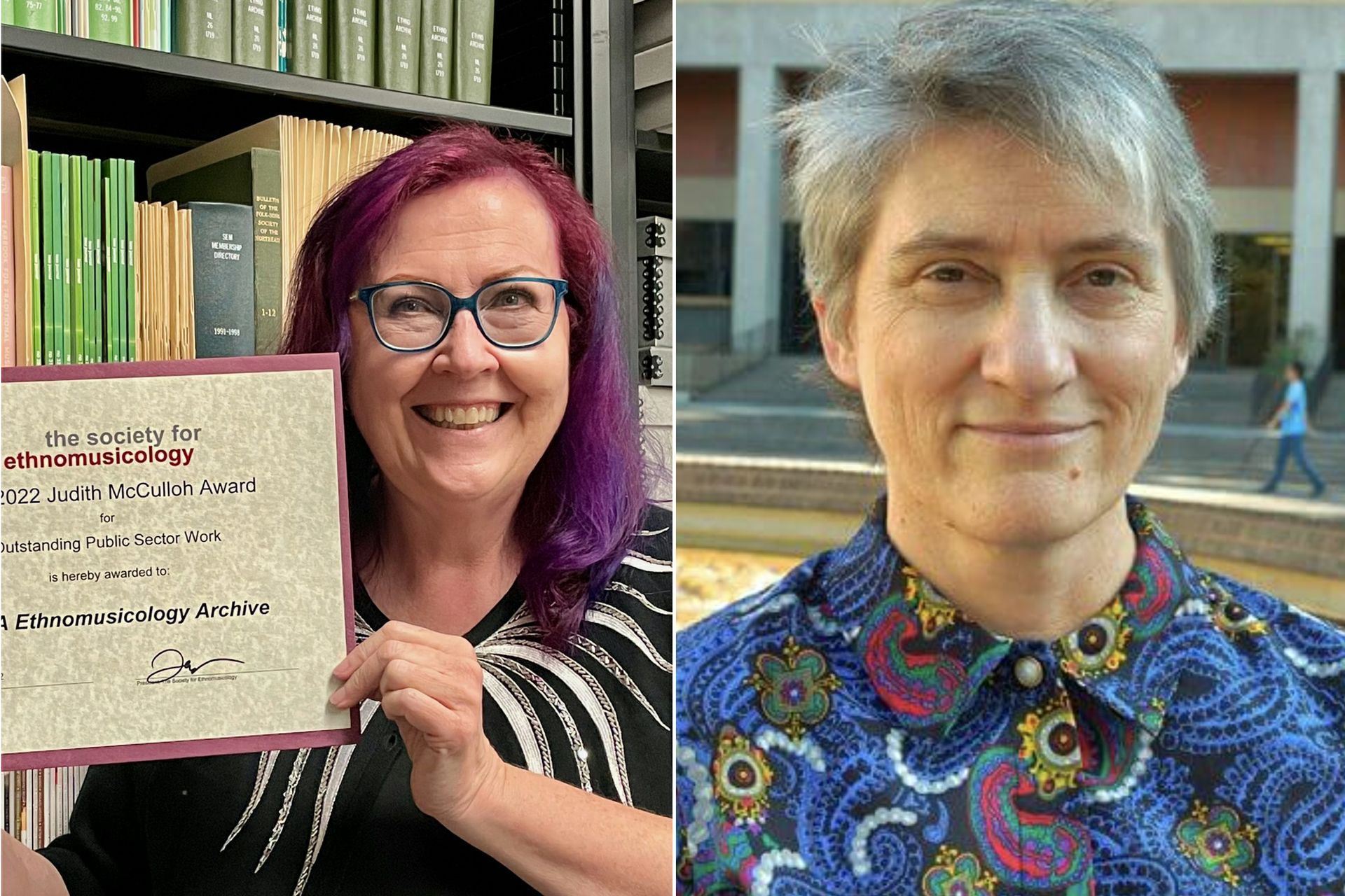 Photo | Maureen Russell and Helen Rees | UCLA