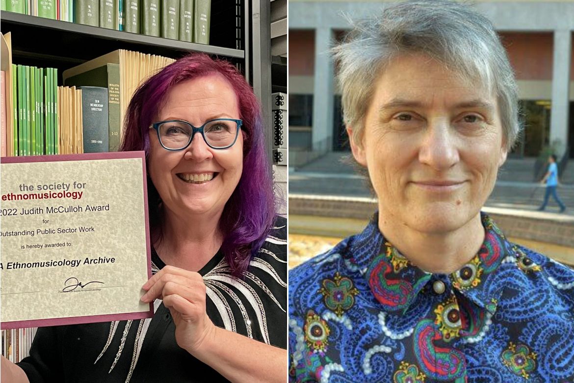 Photo | Maureen Russell and Helen Rees | UCLA