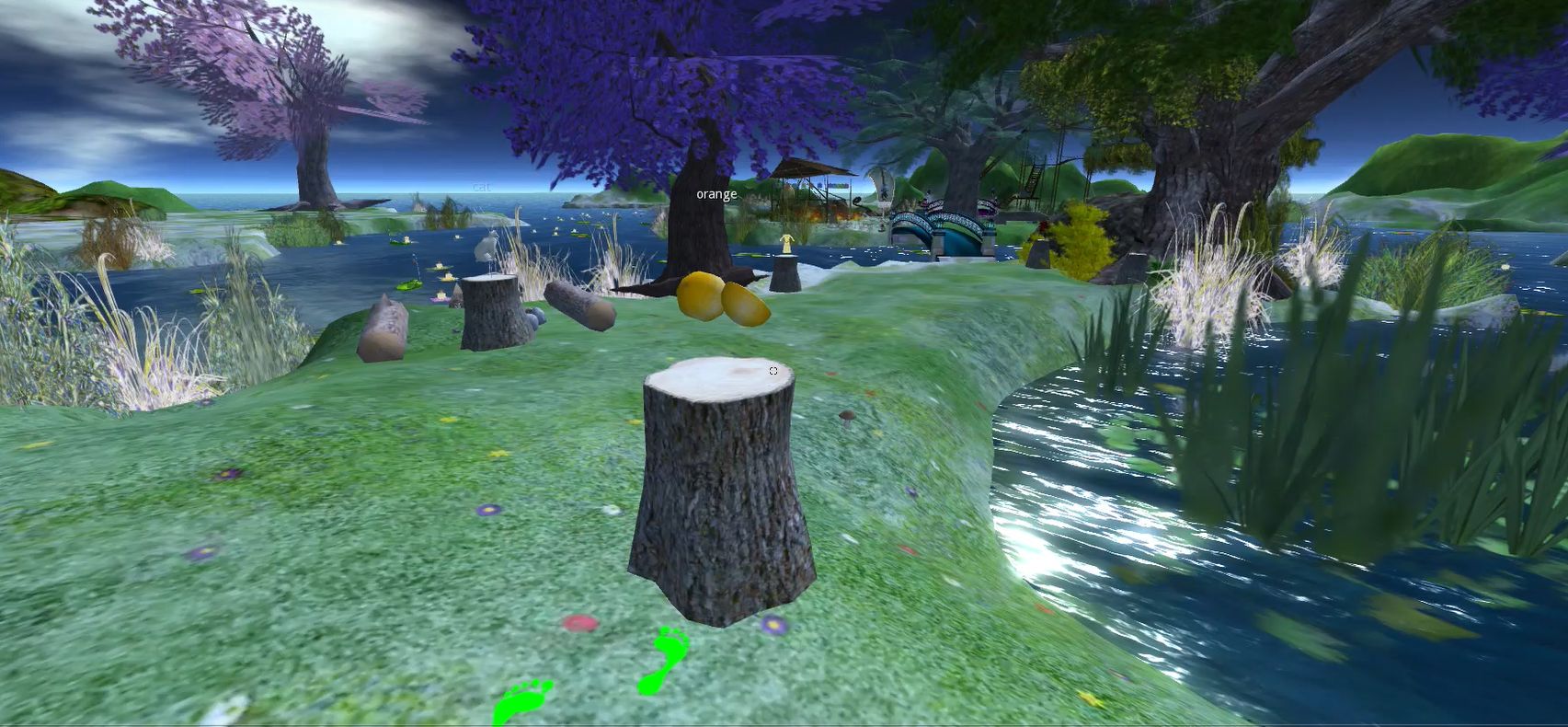Photo | Still image from a fairyland virtual reality environment | UCLA
