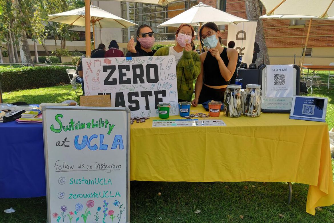 Photo | Zero Waste booth | UCLA