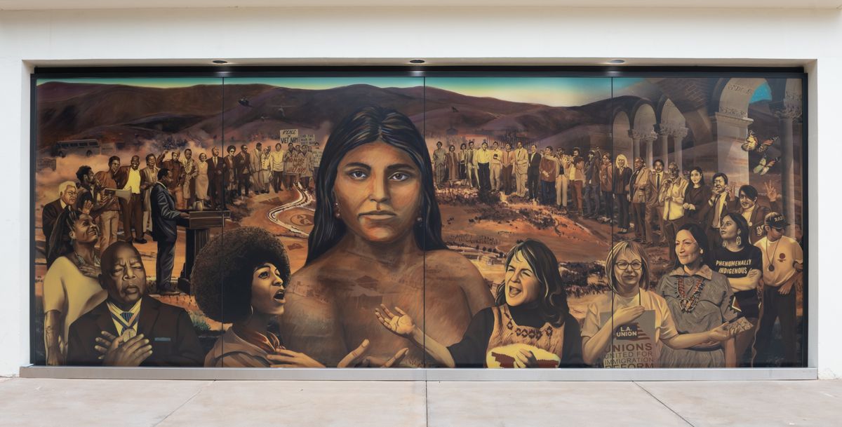 New mural captures campus history and UCLA’s future | UCLA