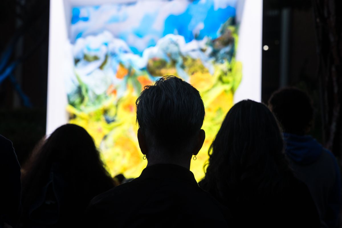 Dazzling multimedia art installation inspires personal contemplation ...