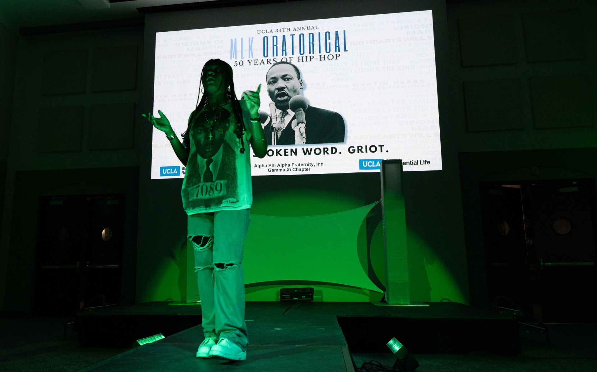 ‘You can’t silence me’: Students celebrate MLK’s legacy – and hip-hop ...