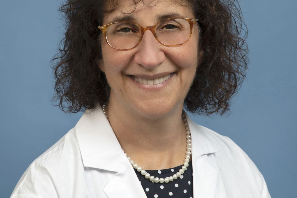 Photo | Head-and-shoulders shot of Lillian Gelberg in white coat | UCLA