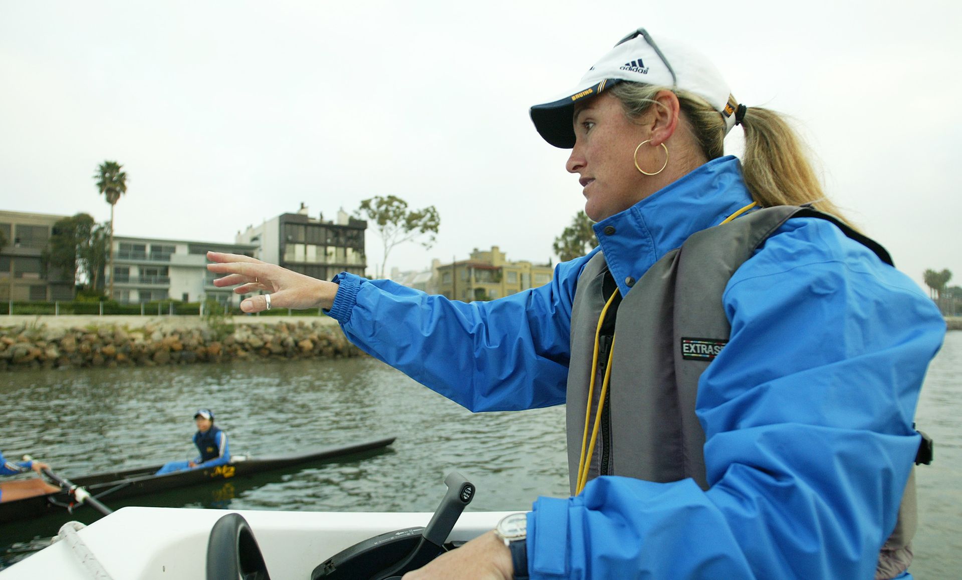 Photo | Amy Fuller Kearney coaching during the mid 2000s | UCLA