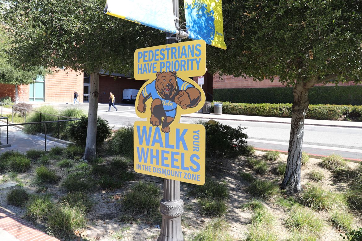 Recent campus improvements aimed at making UCLA roads, walkways safer ...