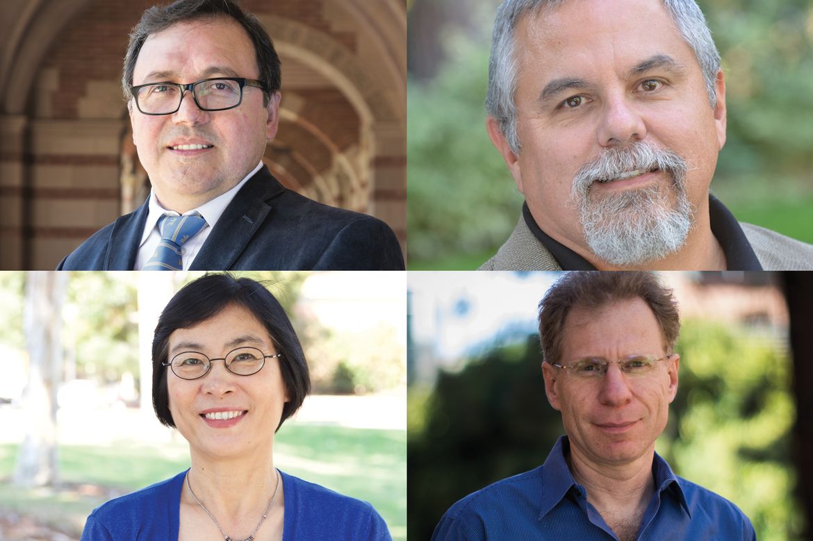 Photo | Miguel Garcia-Garíbay, Gary Segura, Leonid Kruglyak and Min Zhou | UCLA