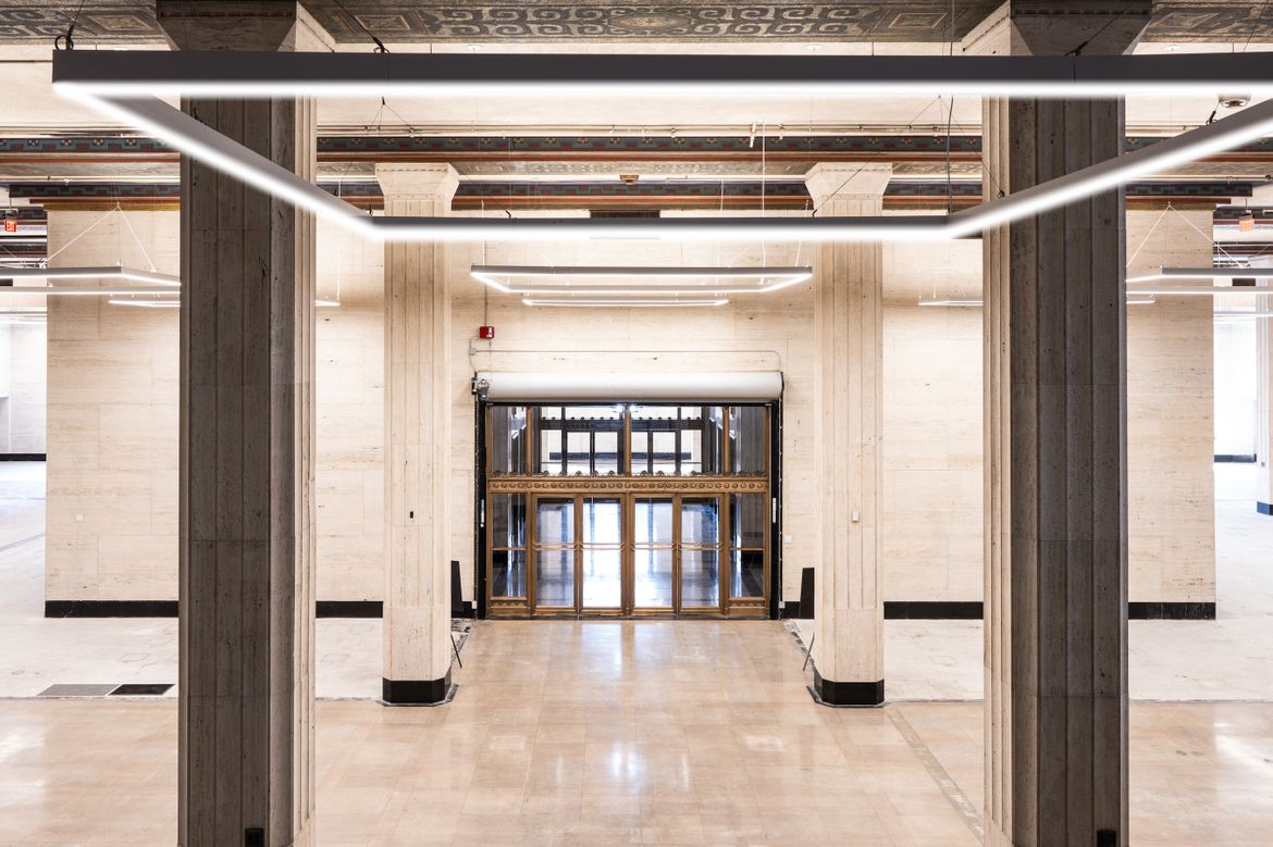 Photo | A large second-floor space in the Trust Building | UCLA