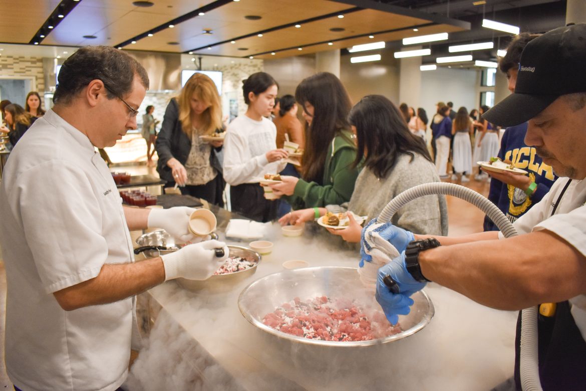 Photo | UCLA Dining chefs cooking | UCLA