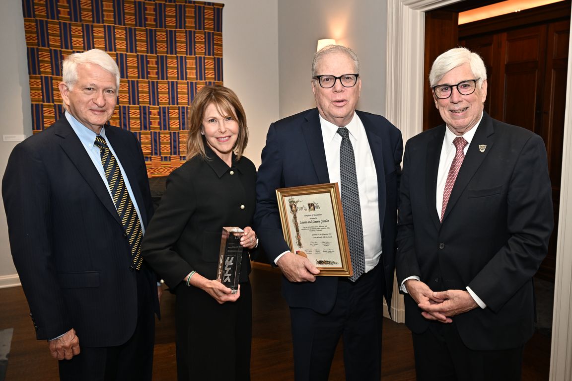 UCLA honors Laurie and Steven Gordon with Fiat Lux Award | UCLA