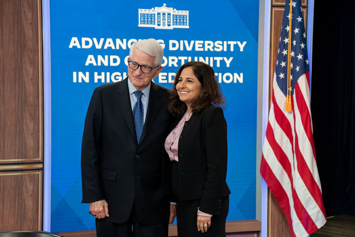 Chancellor Block visits White House to talk about diversity on college ...