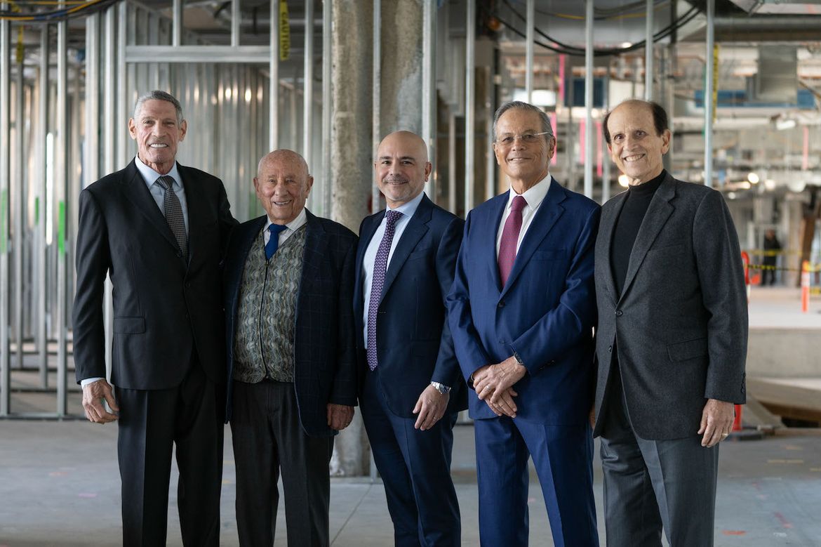 Photo | Left to right: Dr. Gary Michelson, Meyer Luskin, Dr. Eric ...