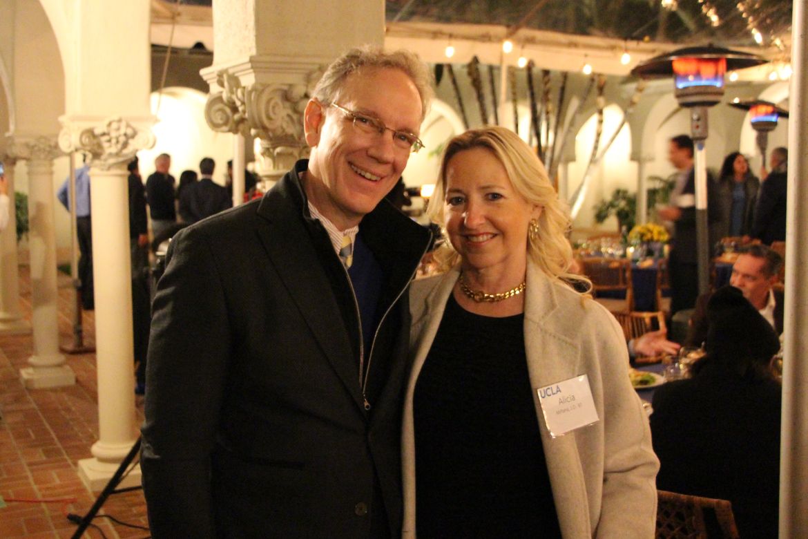 Photo | Alicia Miñana de Lovelace (Right), chair of The UCLA Foundation ...