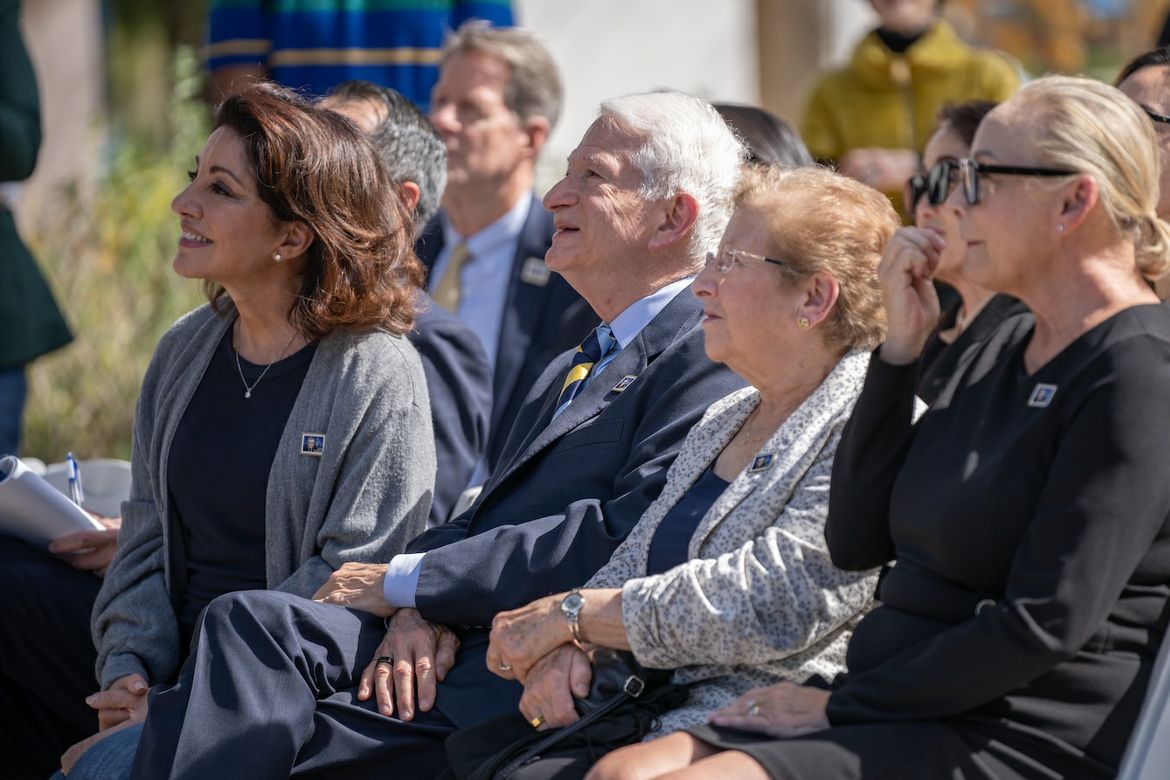 Photo | Valorie Kondos Field, Chancellor Gene Block and Carol Block ...