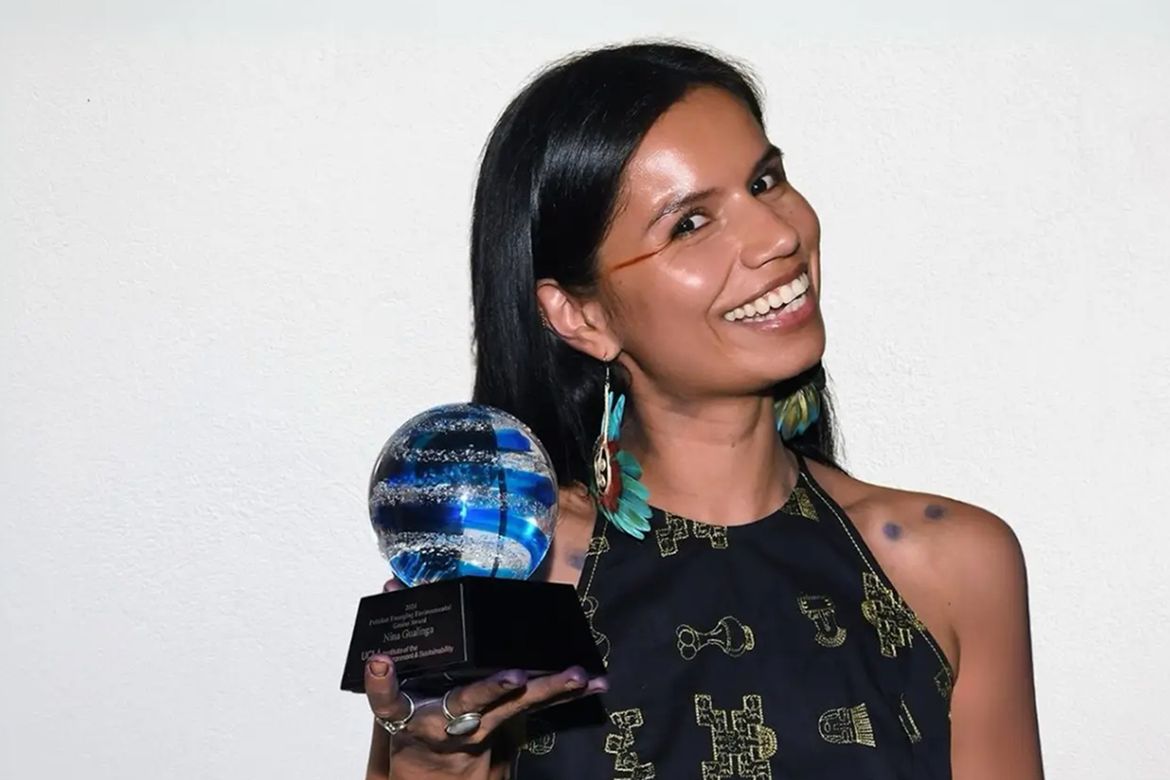 Nina Gualinga wins UCLA’s Pritzker Award for environmental innovators ...