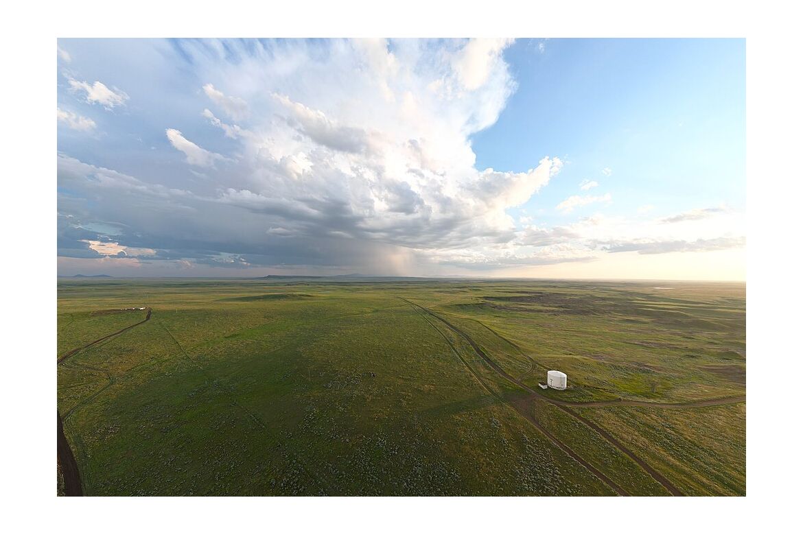 Photo | Fort Belknap Reservation image shows rolling plains and clouds ...