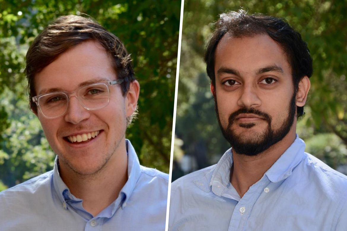 Photo | Daniel Thompson, left, and Apoorva Lal | UCLA