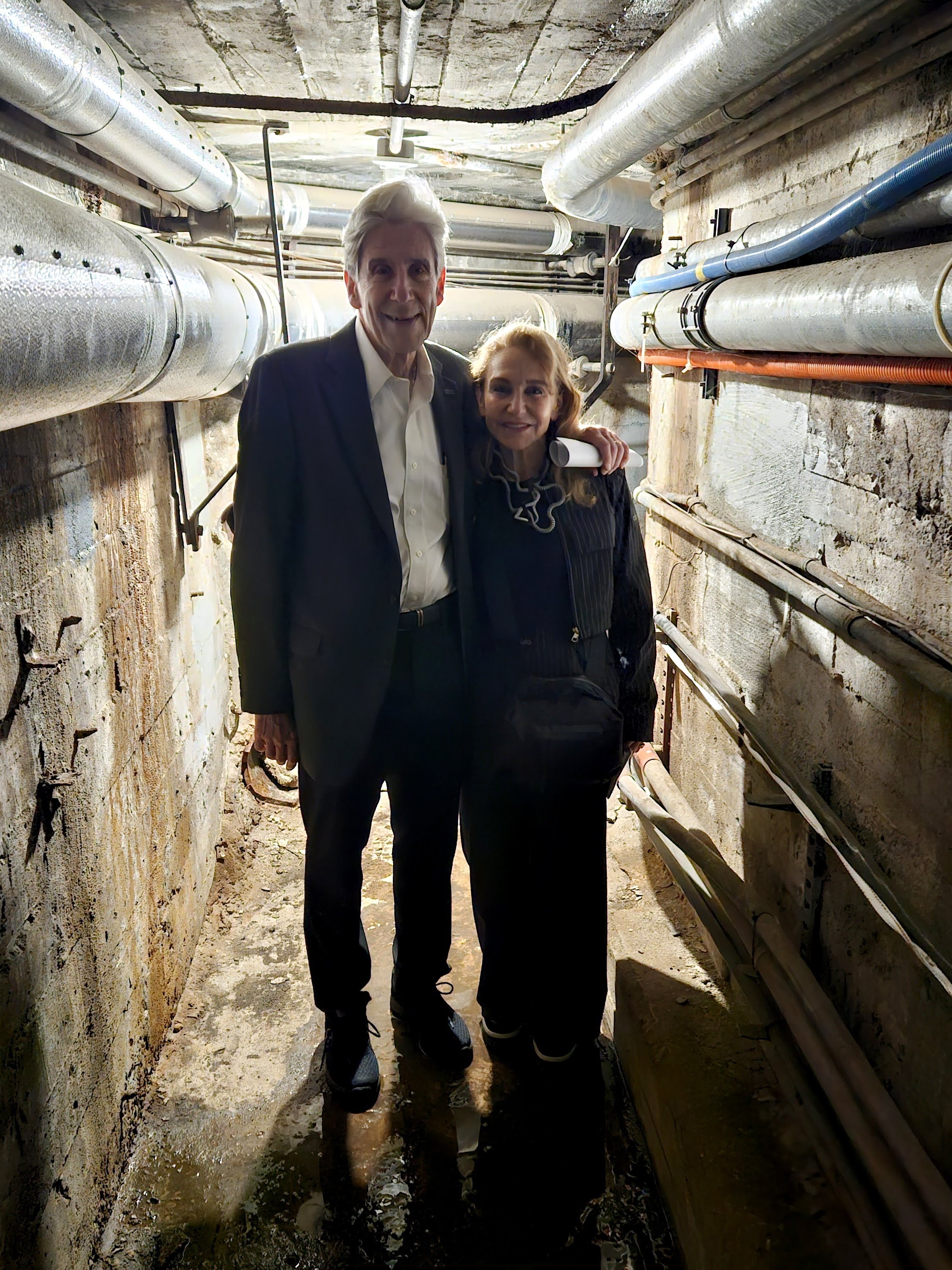 Julio Frenk goes underground to tour UCLA’s historic Arroyo Bridge | UCLA