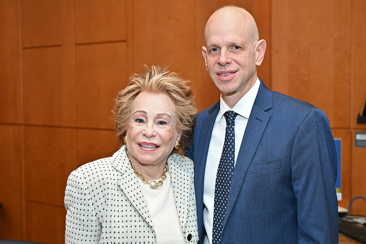 Photo | Joyce Brandman and Dr. John Belperio | UCLA