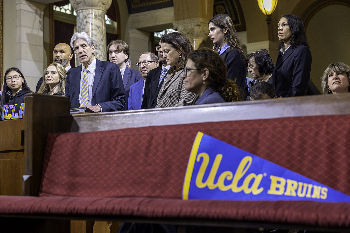 UCLA’s Julio Frenk gets a warm Los Angeles welcome at City Hall | UCLA