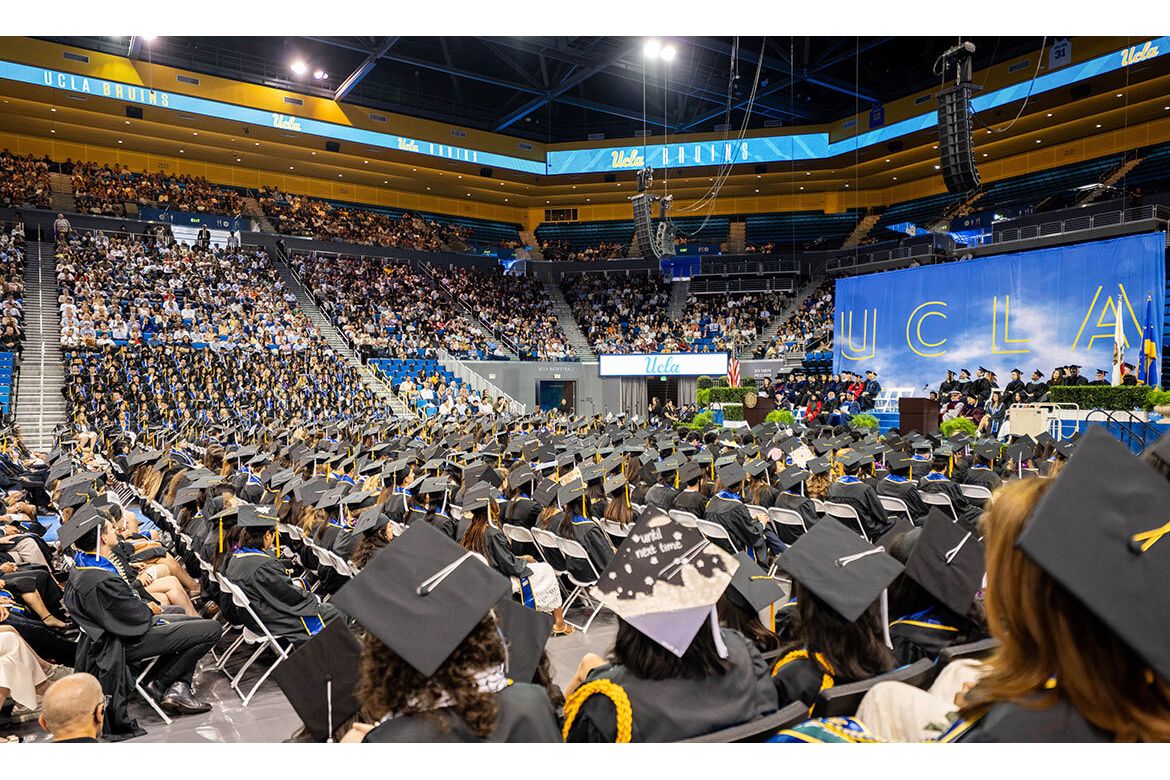 Photo | Commencement 2025—crowd-from-side | UCLA