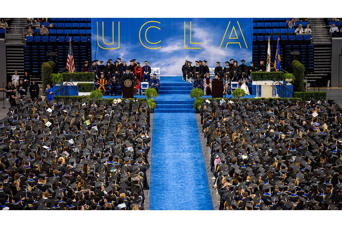 Photo | Commencement 2025—crowd-from-the-back | UCLA