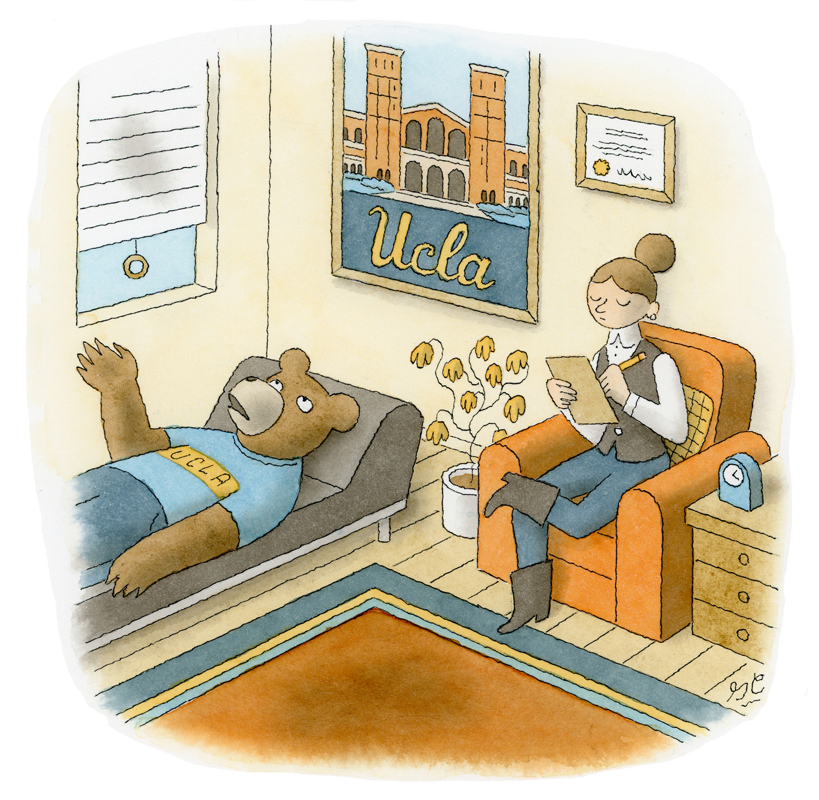 Witty UCLA Students Shine in New Yorker Cartoon Caption Contest | UCLA