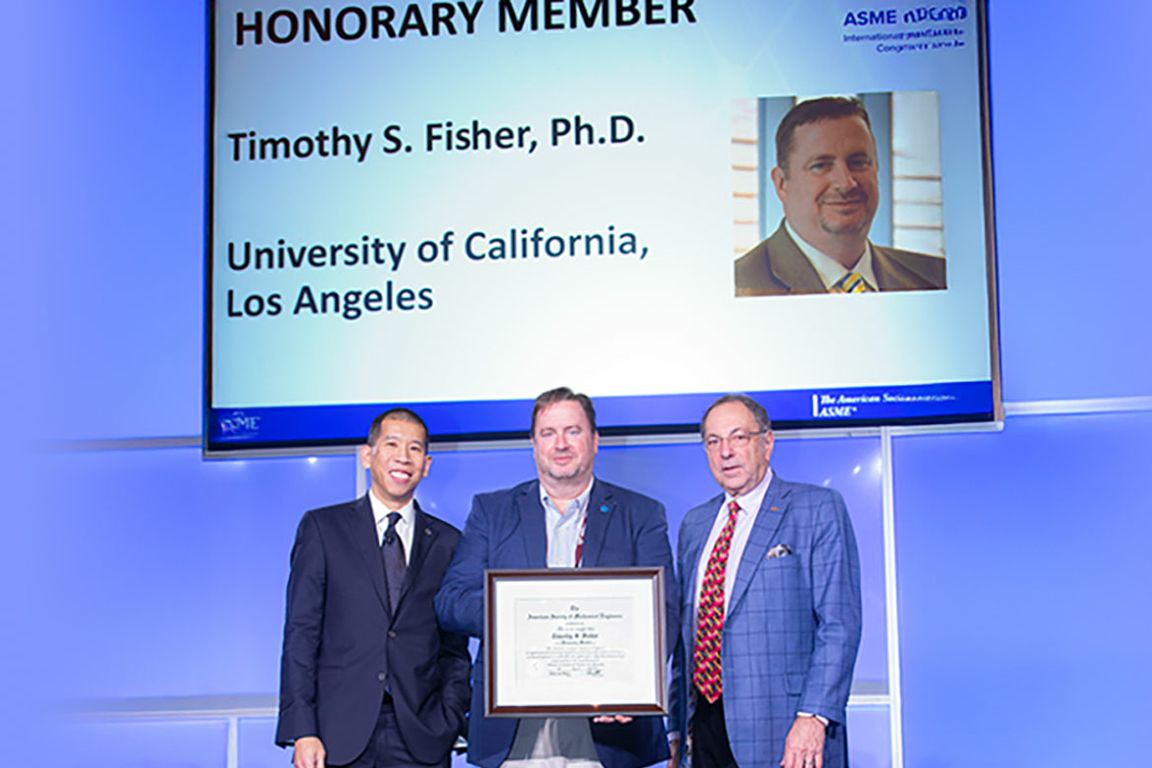 Heat transfer pioneer Tim Fisher named honorary member of the American ...
