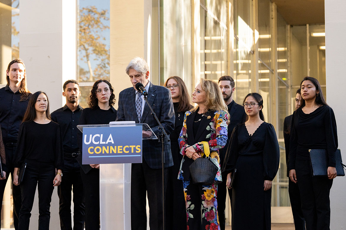 UCLA marks the first anniversary of the LA fires | UCLA