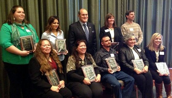 Recipients of Gerald W. May Outstanding Staff Awards Honored: UNM Newsroom