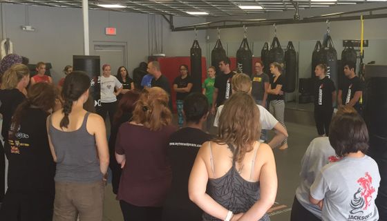 Jackson trains women at UNM for safety: UNM Newsroom