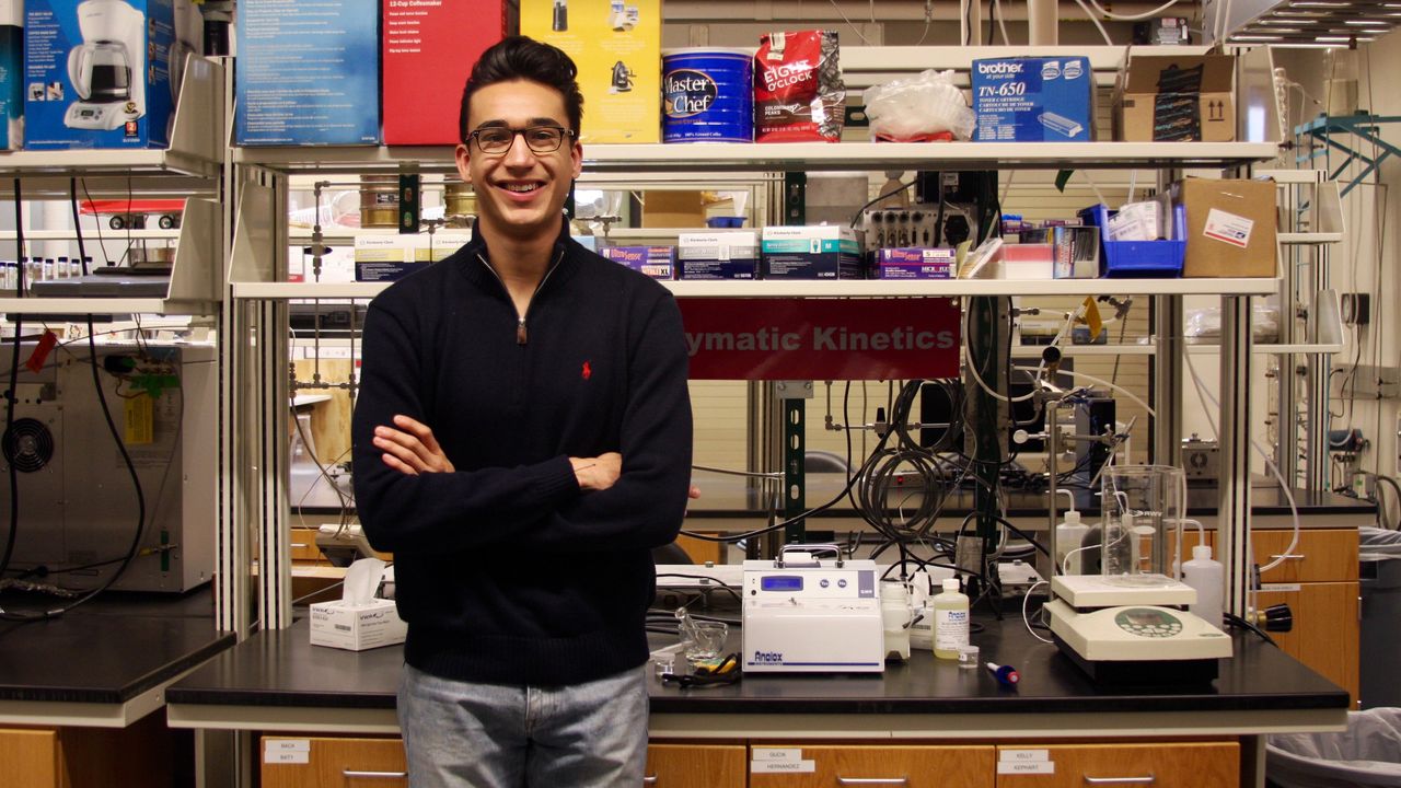 UNM engineering student joins the ranks of the elite : UNM Newsroom