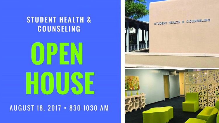 Student Health & Counseling to hold Open House on Aug. 18: UNM Newsroom