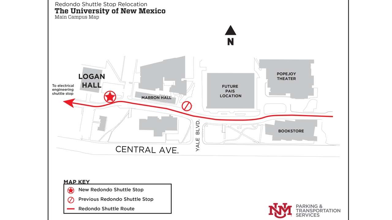 UNM Parking & Transportation Services summer and construction updates ...